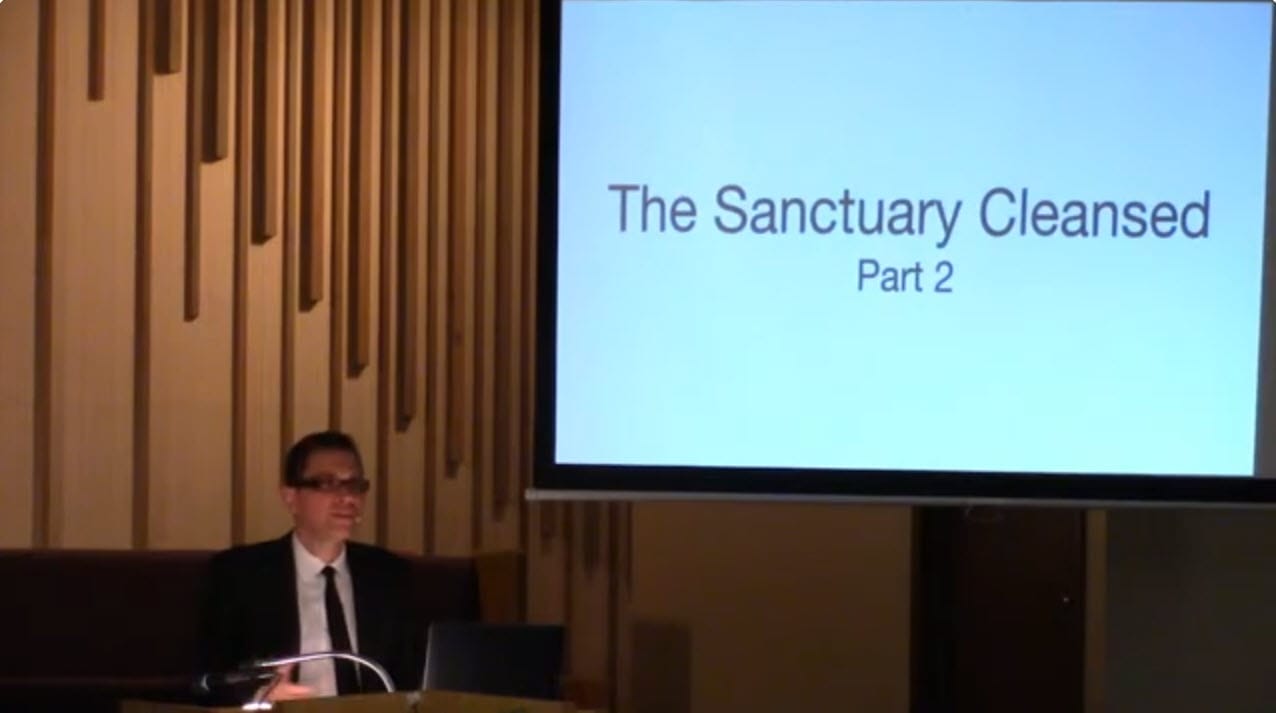 Bible Study Series - 15. The Sanctuary Cleansed - Part 2 - Wildwood SDA ...