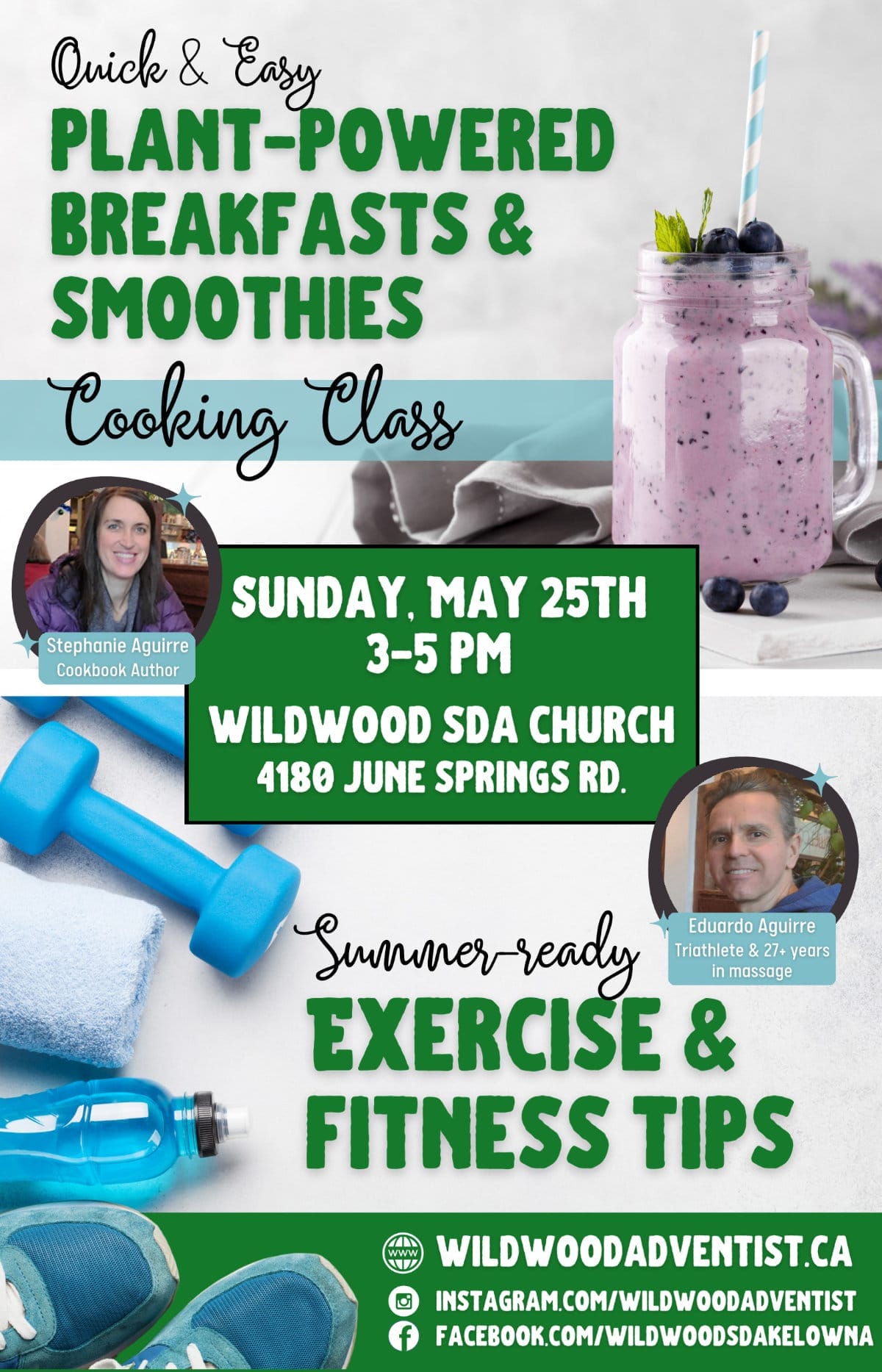 Smoothies & Exercises - Wildwood SDA Church